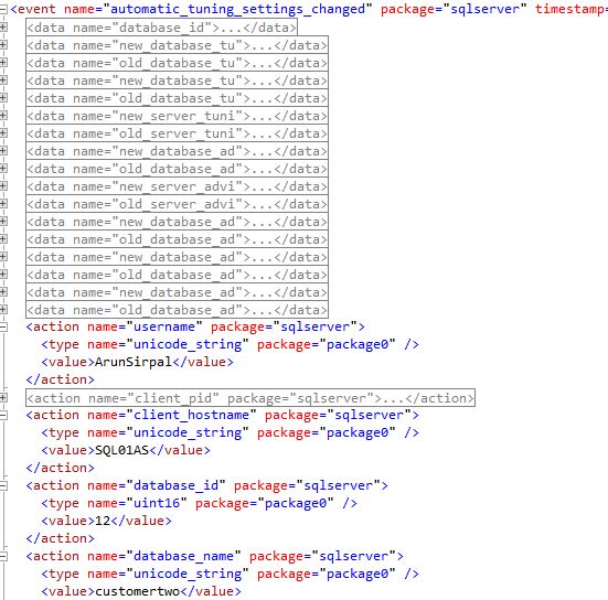 Azure SQL Database – Who Changed My Auto Tuning Settings? | All About Data