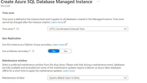Failover Groups for Managed Instances | All About Tech
