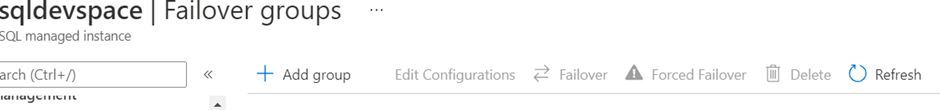 Failover Groups for Managed Instances | All About Tech